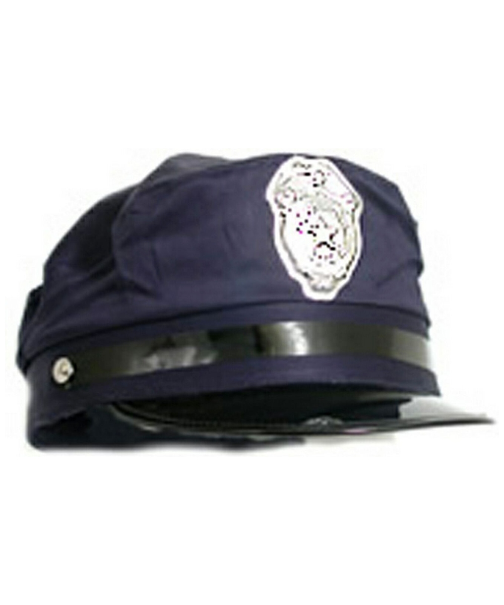 Classic Nlue Police Adult Hat - Police Costumes