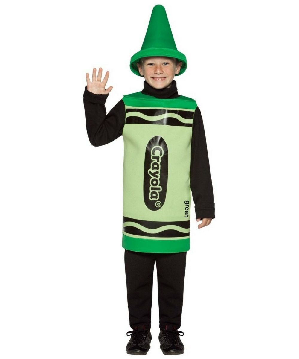 Green Crayon Costume at Frank Ray blog