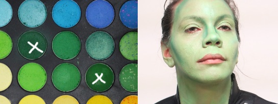 Gamora Makeup