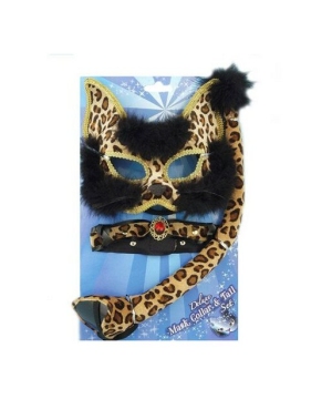 Adult Leopard Halloween Kit - Leopard Costumes