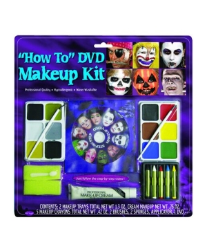 How To Dvd Makeup Kit - Halloween Makeup at Wonder Costumes