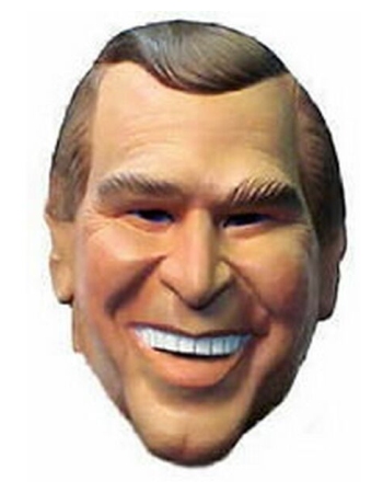 Adult G.w. Bush Halloween Mask - Costume Mask
