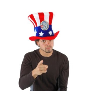 Adult Usa Uncle Sam Republican Hat