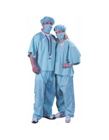 Nurse Doctor Adult Costume - Men Medical Costume