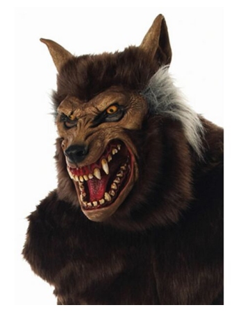 Adult Werewolf Mask - Men Halloween Costume
