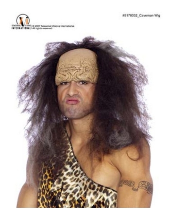 Adult Caveman Wig - Men Halloween Costume