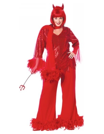 Red Hot Mama Costume - Adult Halloween Costumes