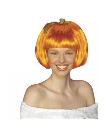 Adult Pumpkin Spice Wig - Adult Halloween Costume