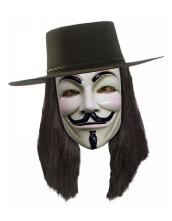 V For Vendetta Wig - Halloween Costume