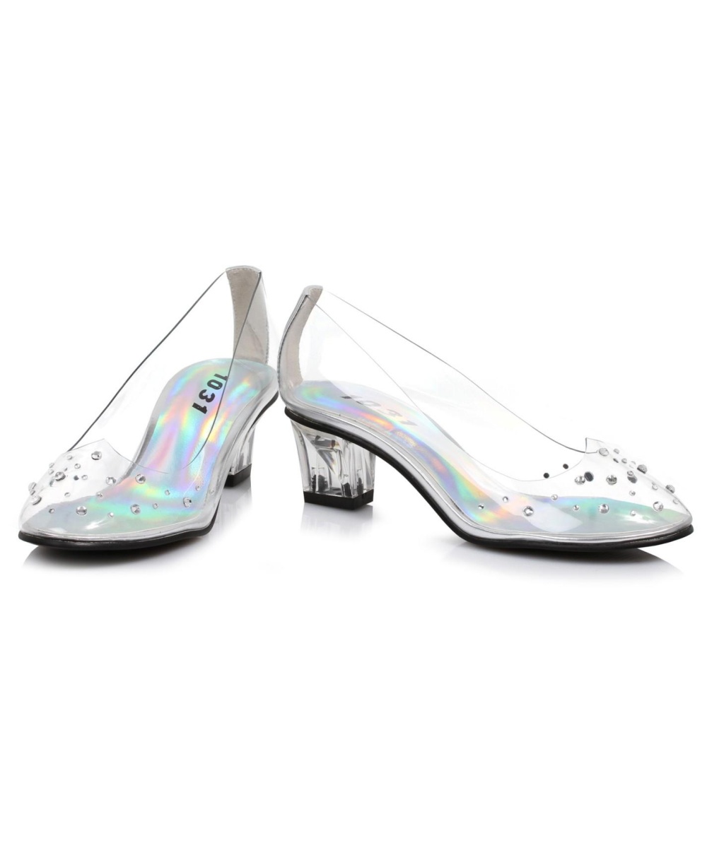 Little Girl Glass Slippers at Edna Steele blog