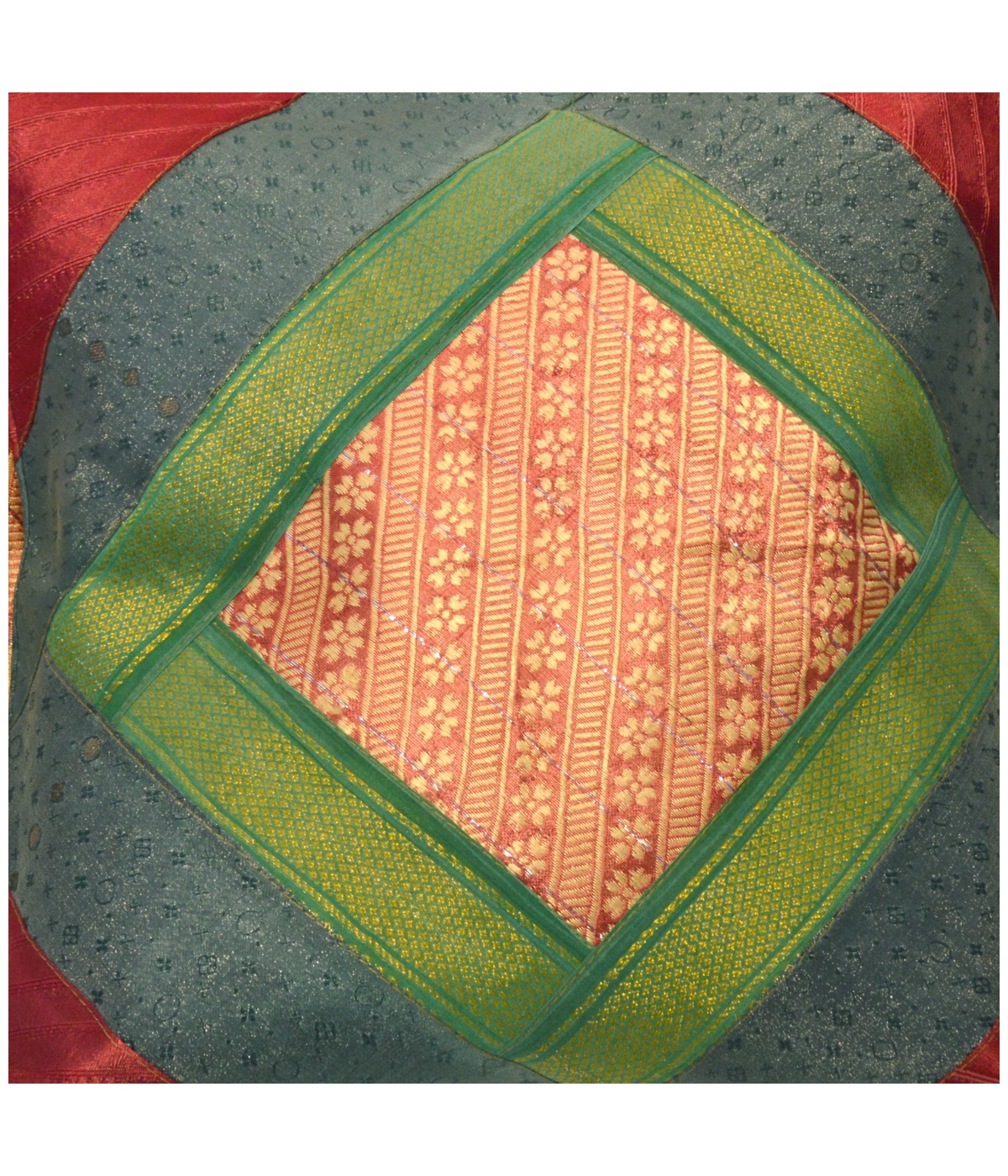 Indian Brocade Design Cushion cover 5 Piece Set