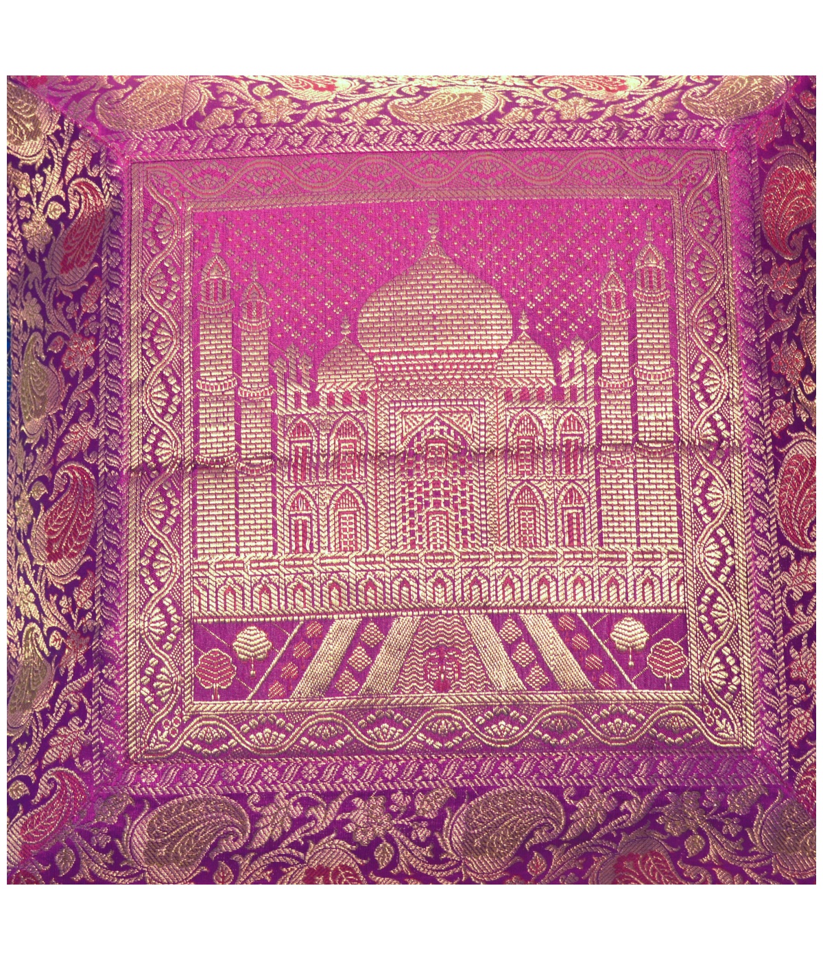 Fancy Multicolor Brocade Work Cushion cover Set - General Category