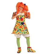 Tutu Lulu the Clown Women's Costume