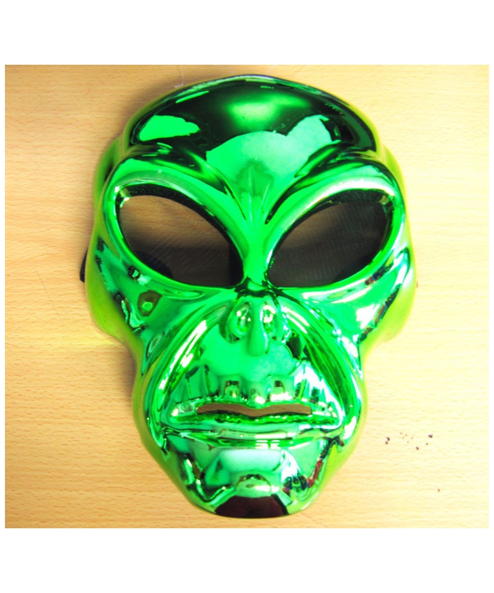 Adult Green Alien Mask - Costume Mask