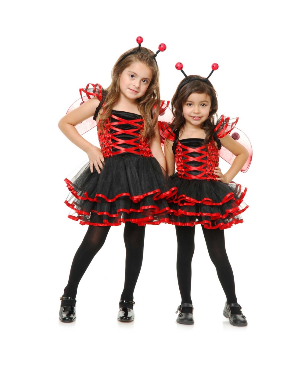 Lady Bug Girl Costume - Girls Costumes