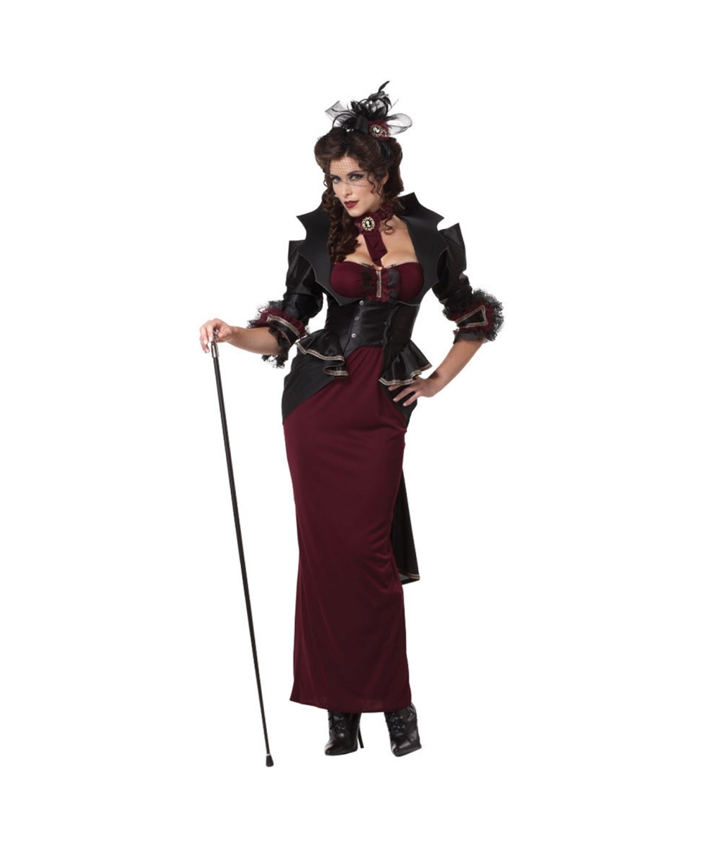 Adult Lady of the Manor Vampire Halloween Costume
