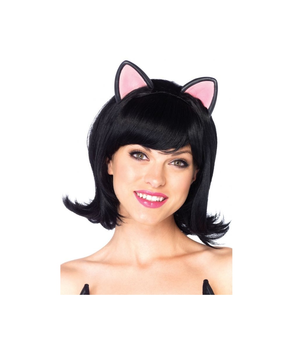 Adult Kitty Black Wig - Adult Wigs