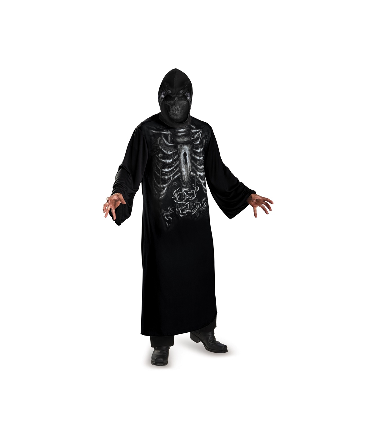 Death Reaper Boys Hooded Robe