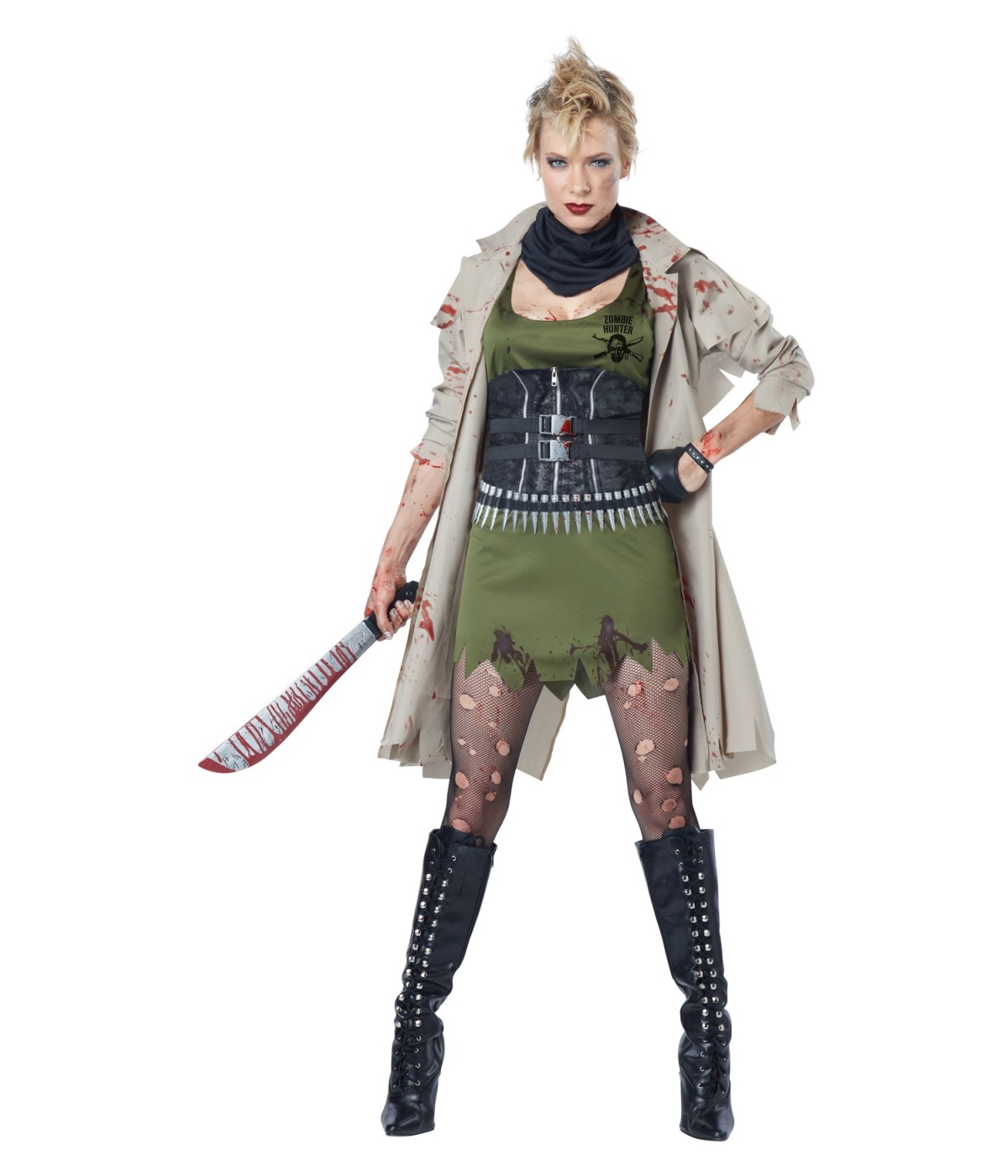 Zombie Huntress Woman Costume Zombie Huntress Woman Costume
