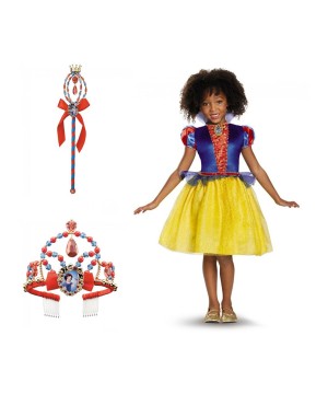 Snow White Dress Wand and Tiara Kit - Disney Costumes