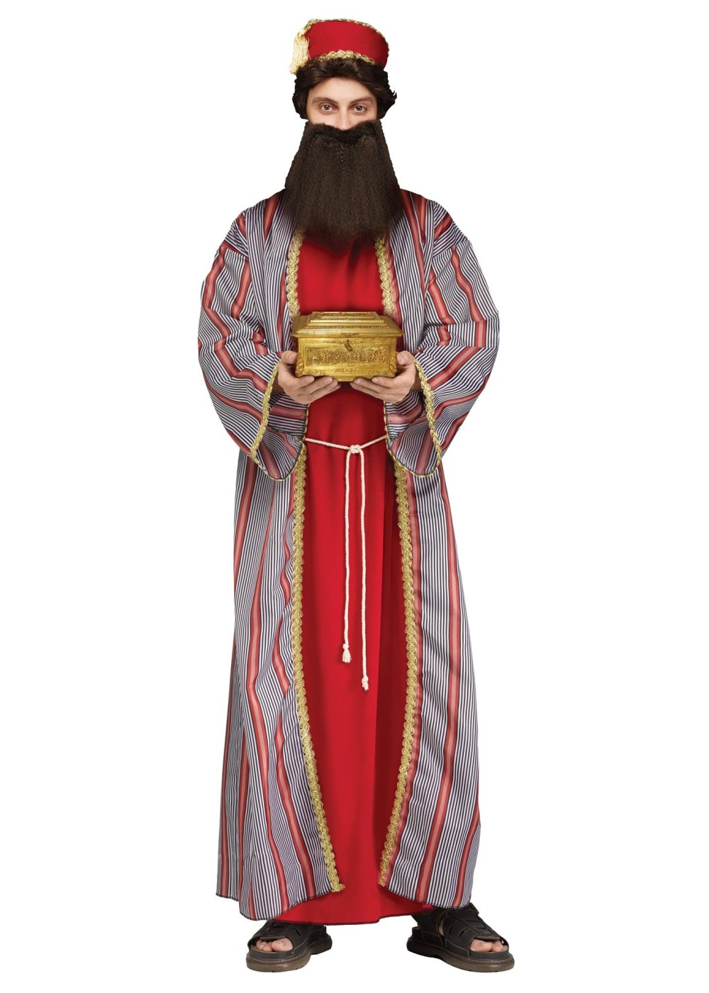 Red Wiseman Costume for Men - Christmas Costumes