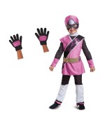 Pink Power Ranger Super Megaforce Girls Costume - Girls Costume