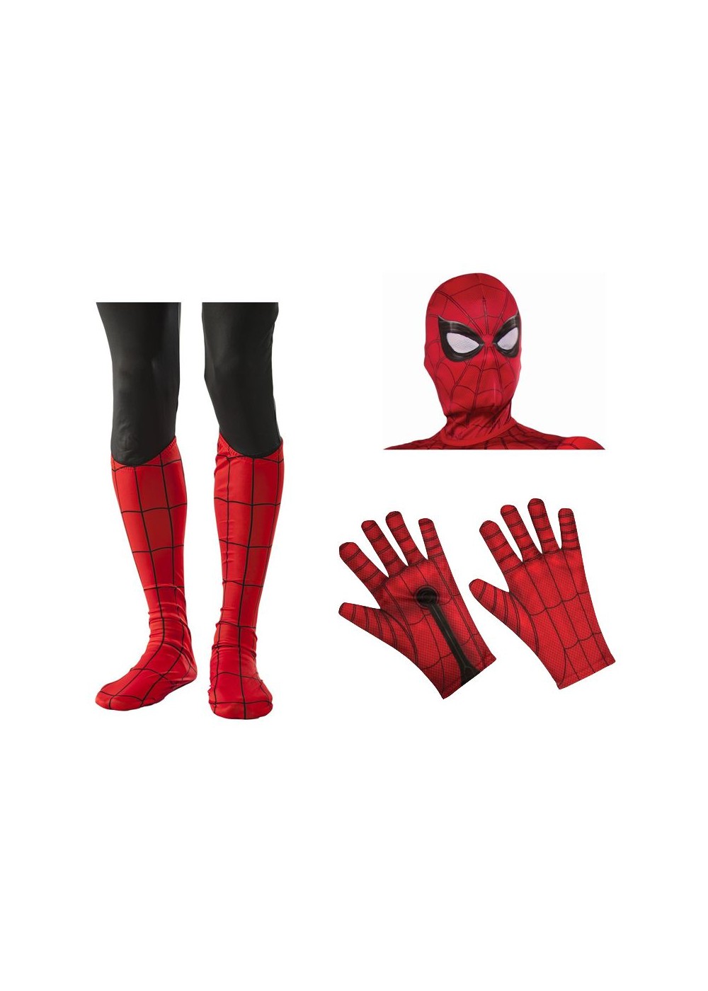 Boys Spiderman Costume Kit - Superhero Costumes