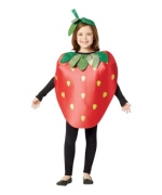 Strawberry Shtcake Cherry Jam Kids Costume - Girl Strawberry Costumes