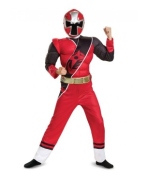 Ninja Kids Halloween Costume Red - Boys Asian Warrior Costume