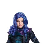 Descendants Mal Wig Gloves and Necklace Girls Accessory Set - Accessories